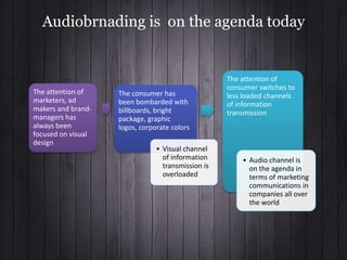 Sound ID info presentation | PPT
