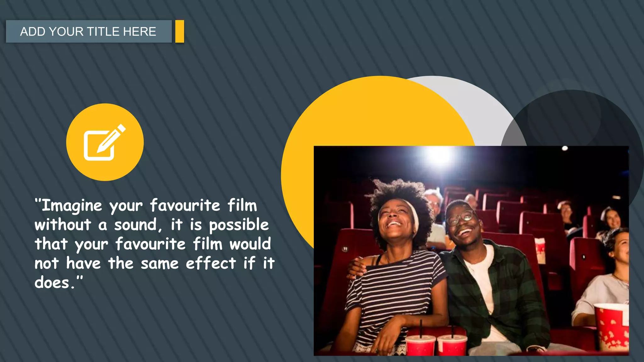 Importance Of Sound In Film | PPTX