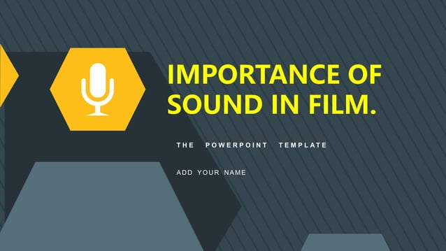 Importance Of Sound In Film | PPT