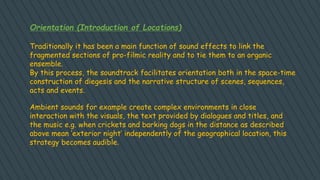 Importance Of Sound In Film | PPT