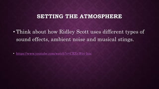 Sound in film - short film unit | PPTX