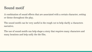 Sound in media | PPTX