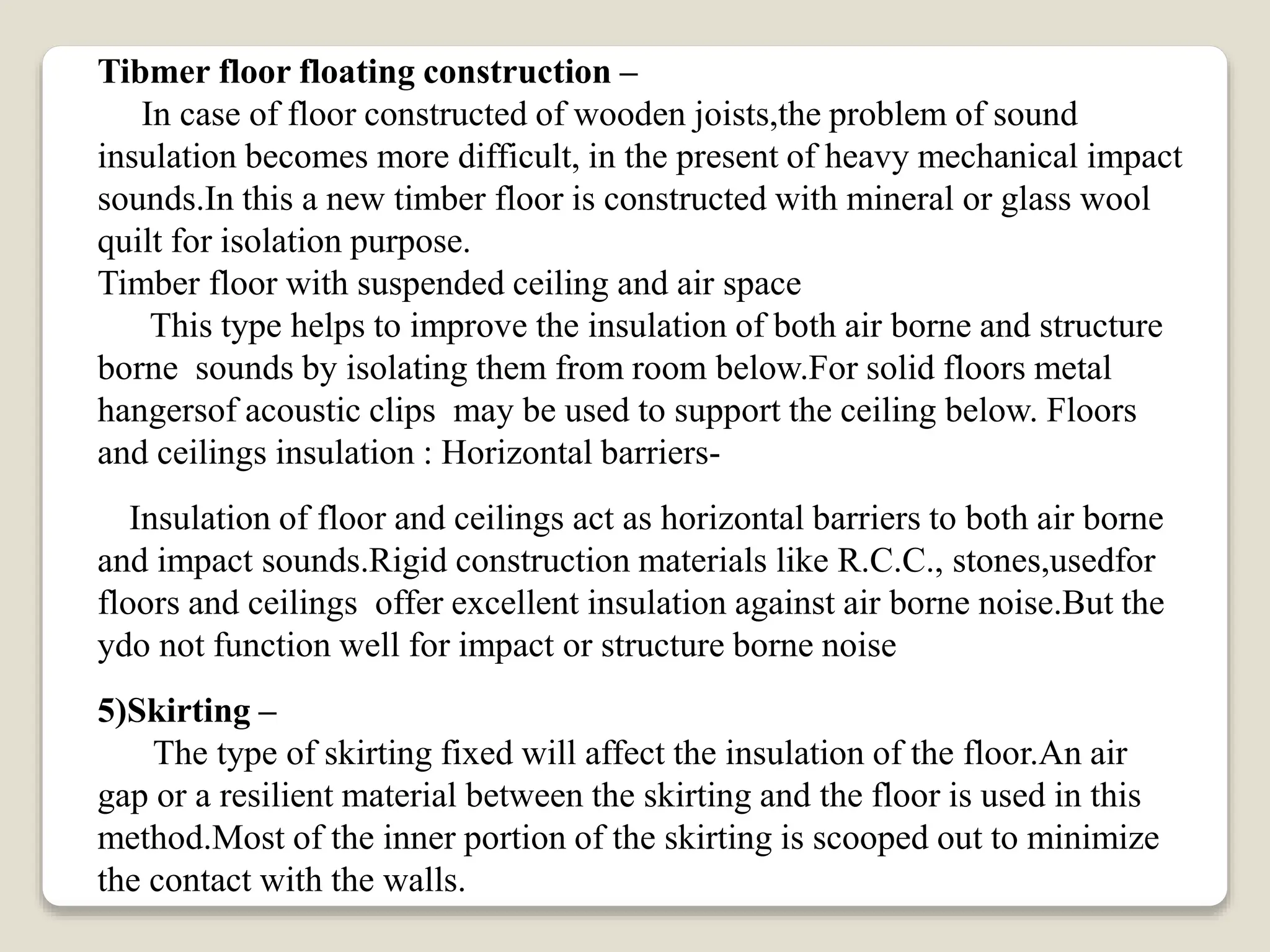 SOUND INSULATING MATERIALS PPT Architecture.pptx