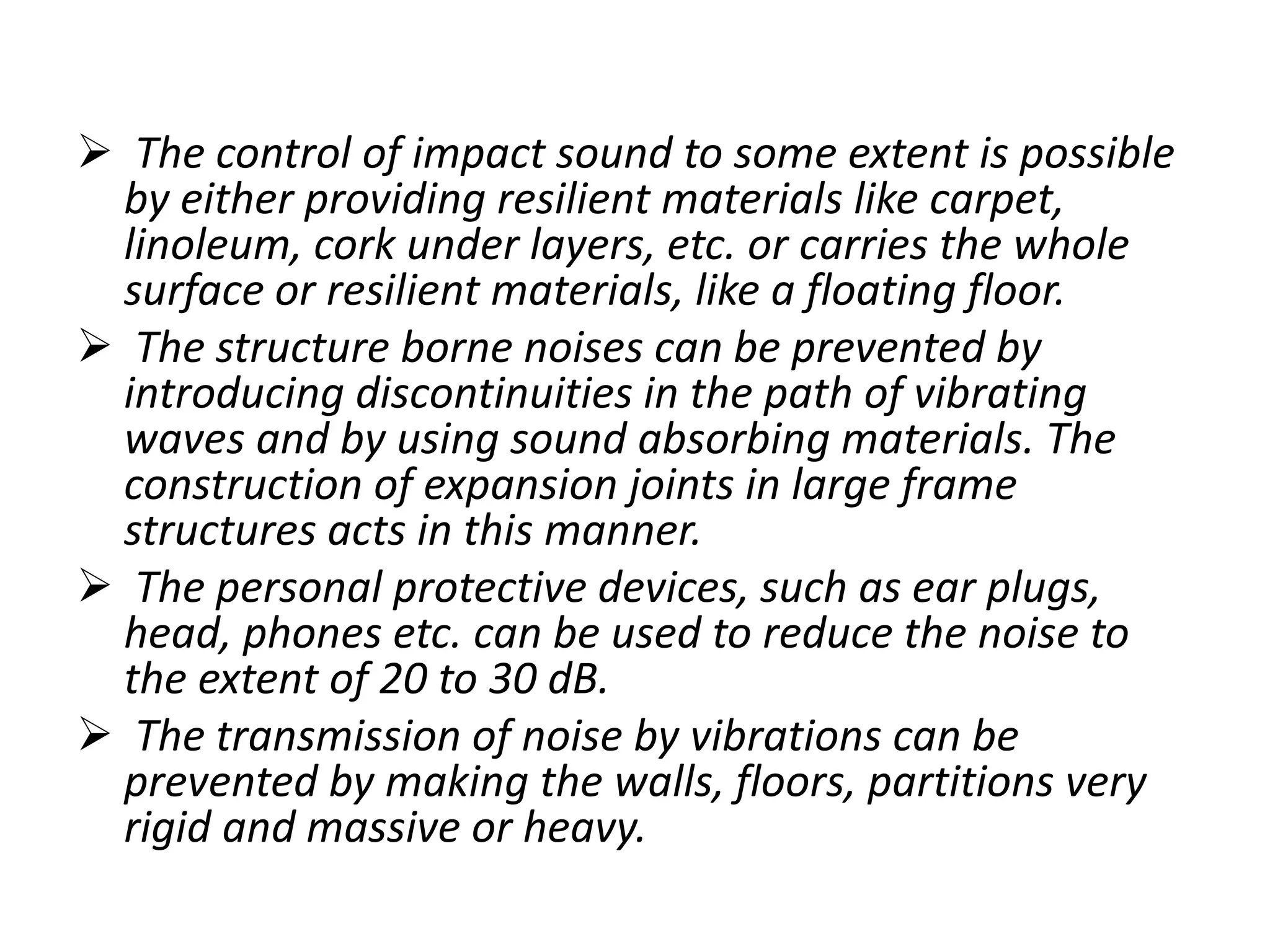Sound insulation | PPTX