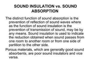 Sound insulation of buildings(10 10-'15) | PPT | Indoor Environmental ...
