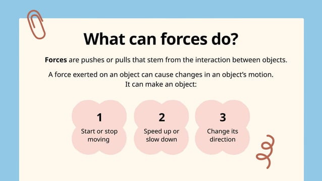 Forces and Changes in Motion-Exploring Force Direction and Magnitude (3 ...