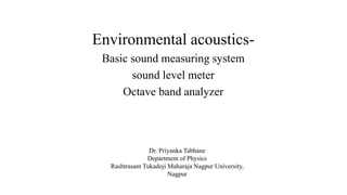 sound level meter octave band ananlyser.pptx