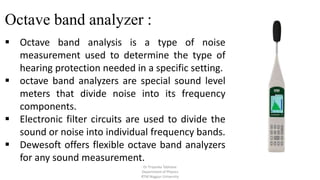 sound level meter octave band ananlyser.pptx