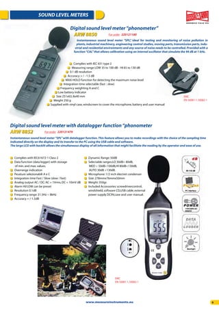 Sound level meters | PDF
