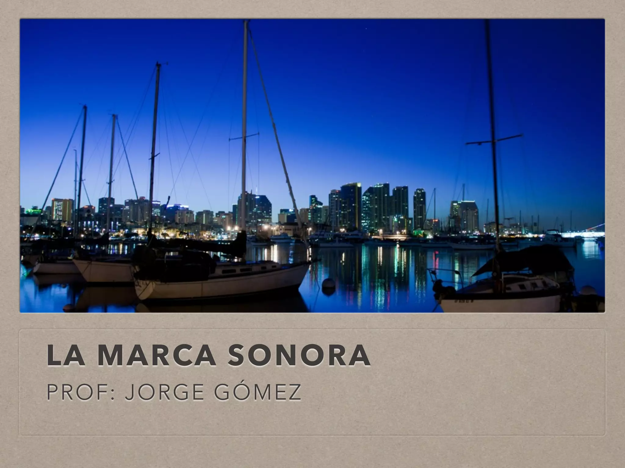 Soundmark (Marca Sonora) | PDF