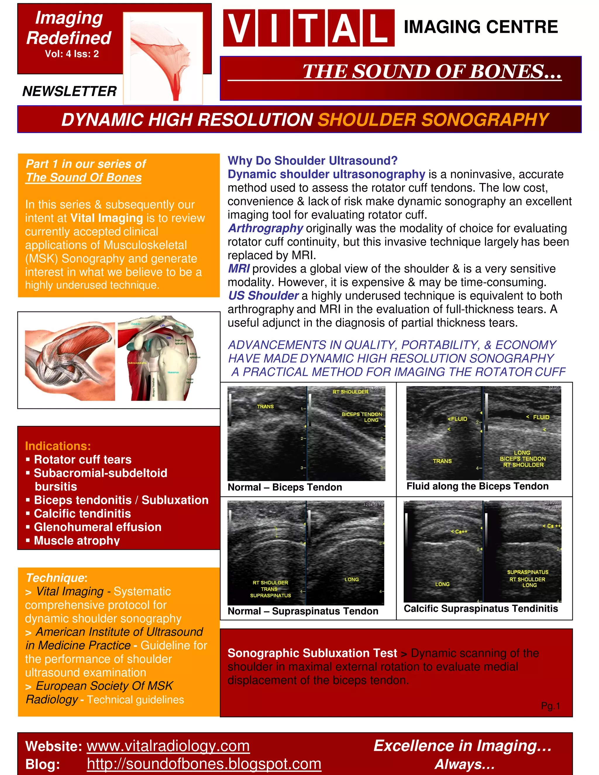 Sound Of Bones Shoulder | PDF