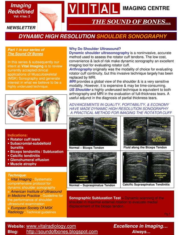 Sound Of Bones Shoulder | PDF