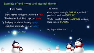 Sound of devices in poetry | PPTX