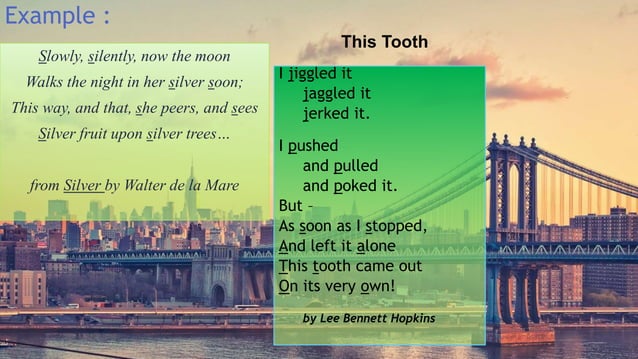 Sound of devices in poetry | PPTX | Poetry | Books and Literature