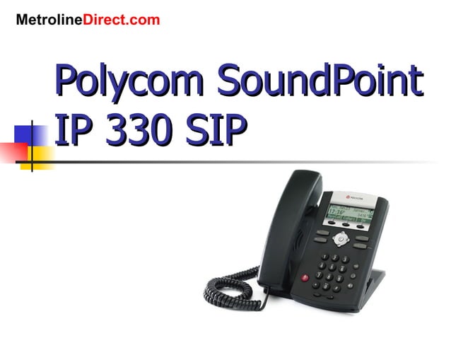 Polycom SoundPoint IP 330 | PPT