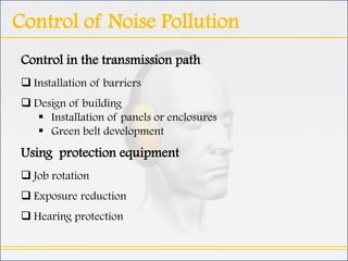 Sound pollution | PPTX