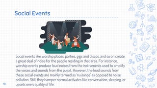 Sound Pollution / Noise Pollution | PPTX
