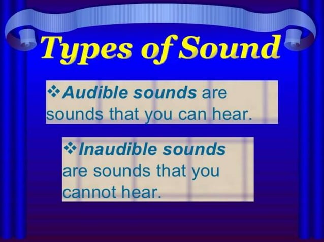 Sound ppt | PPT