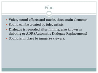 Sound presentation | PPT
