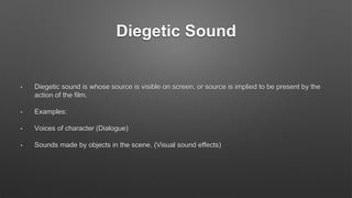 Sound presentation | PPTX | Soundtracks, TV and Showtunes | Music