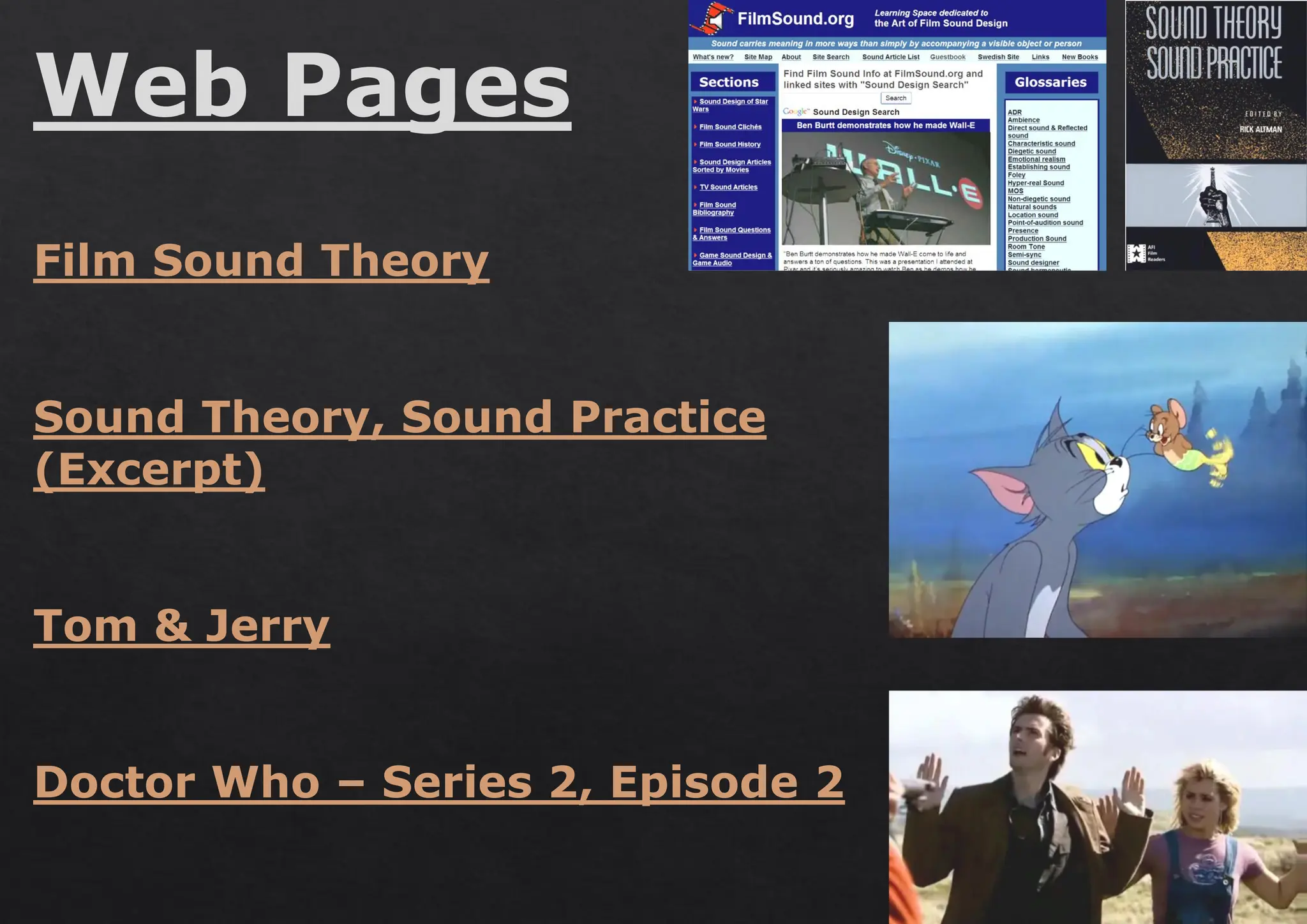 Sound Presentation---------------------- | PPT