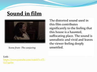 Sound in film | PPTX