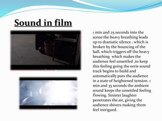Sound in film | PPTX