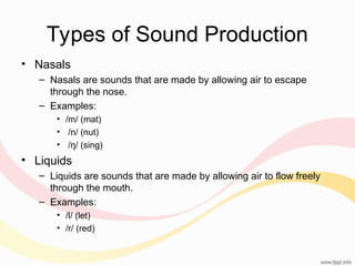 Sound Production and sound vowels types.ppt