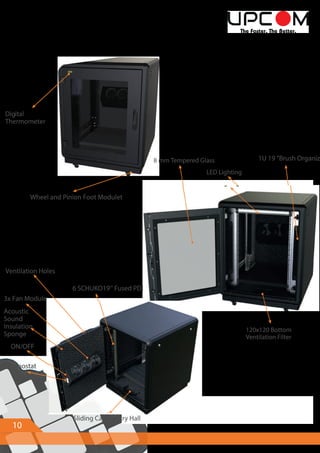 Soundproof cabinet 19inch | PDF