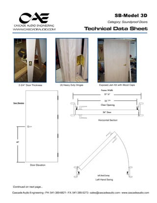 Soundproof Interior Doors | PDF