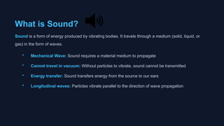 Sound Propagation Class 9.pptx for presentation | PPTX