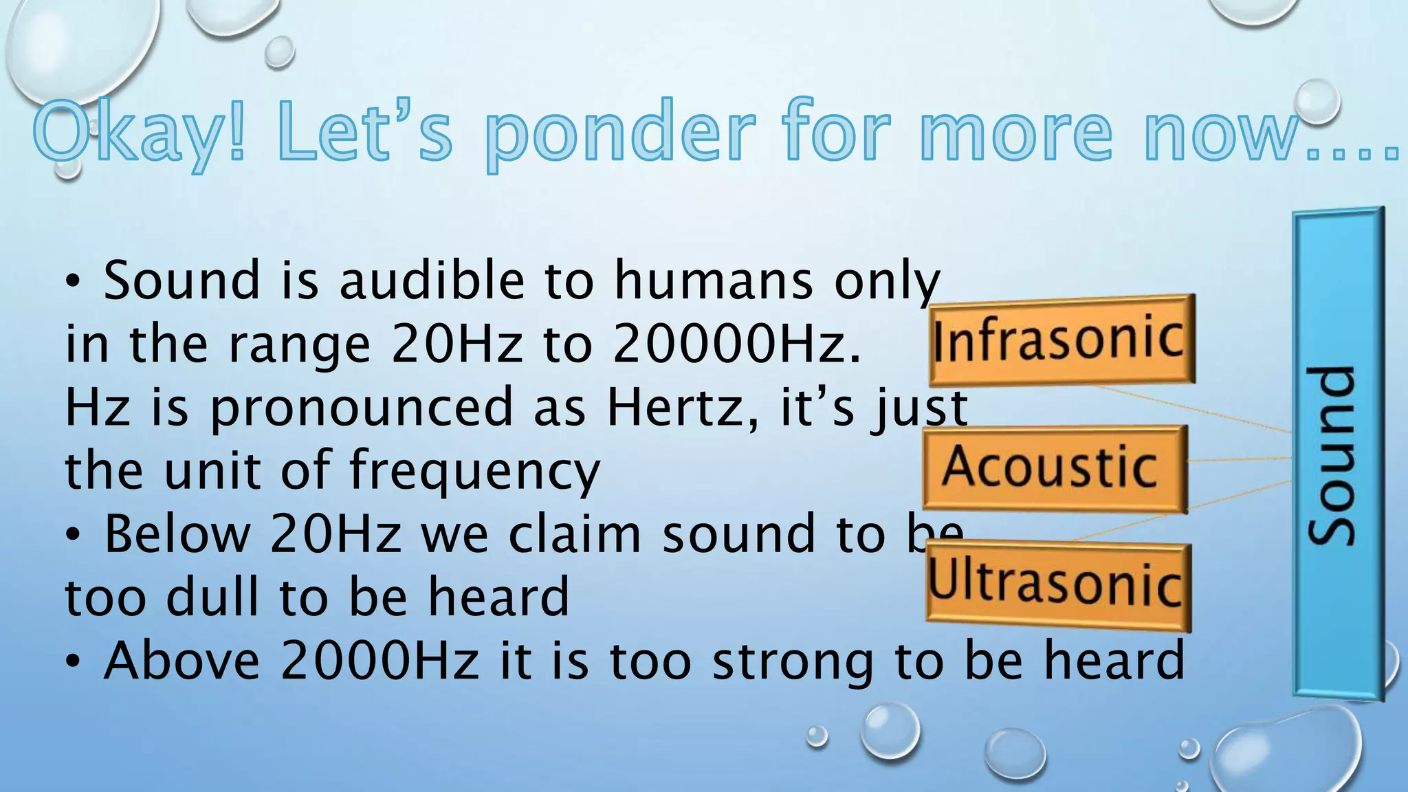 Audible Range and Noise Pollution | PPTX