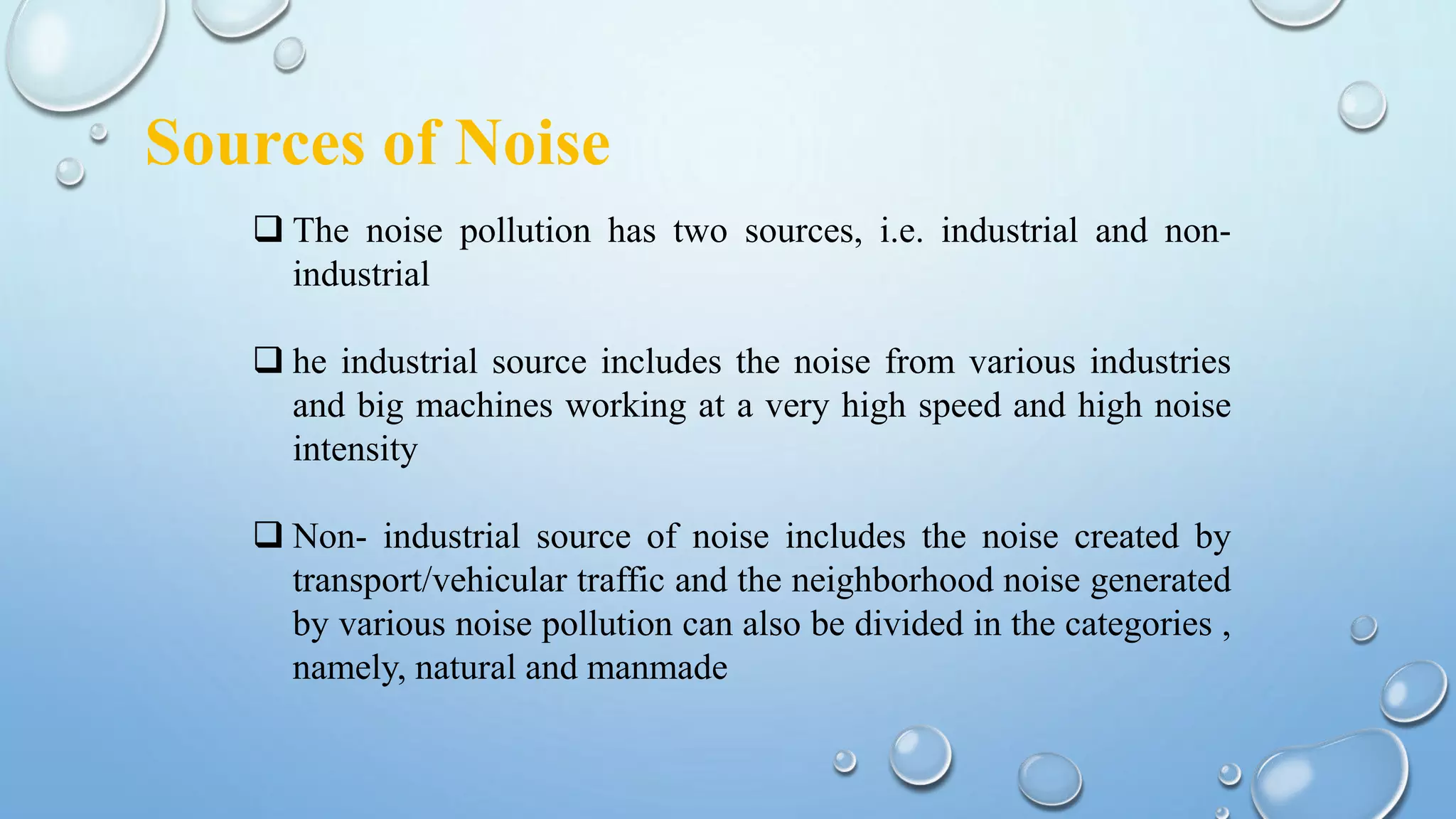 Audible Range and Noise Pollution | PPTX