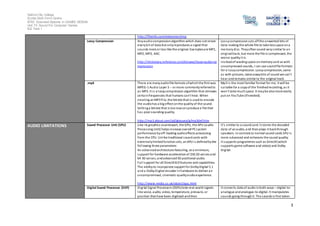 Sound recording glossary | PPT