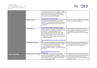 Sound recording glossary | PPT