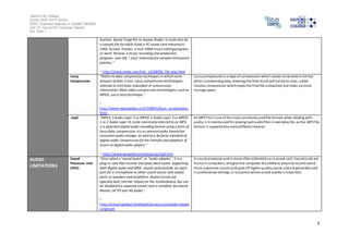 Sound recording glossary | PPT