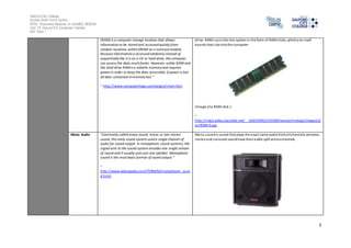 Sound recording glossary | PPT
