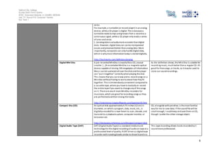 Sound recording glossary - IMPROVED | PPT