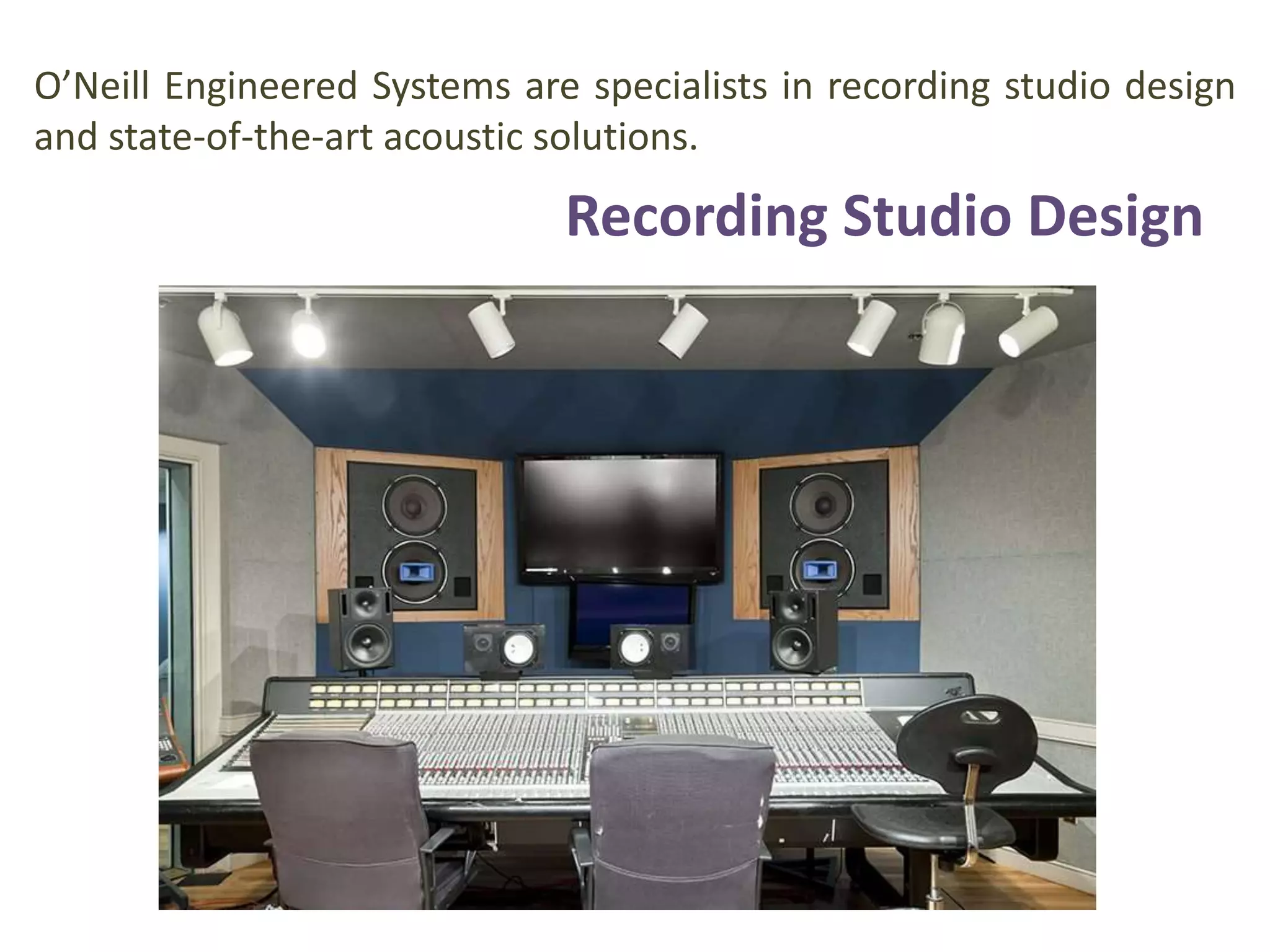 Recording Studio Sound Proofing | PPT