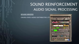 Sound Reinforcement , prinsip dasar sound system | PPTX