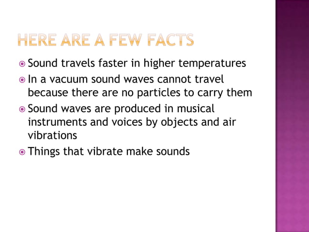 Sound revision powerpoint | PPTX