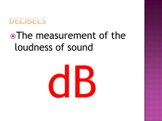 Sound revision powerpoint | PPTX