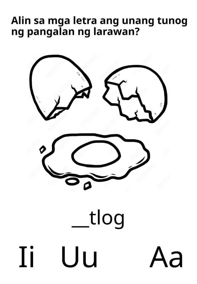 ALIN SA MGA LETRA ANG UNANG TUNOG NG PANGALAN NG LARAWAN? ..pptx