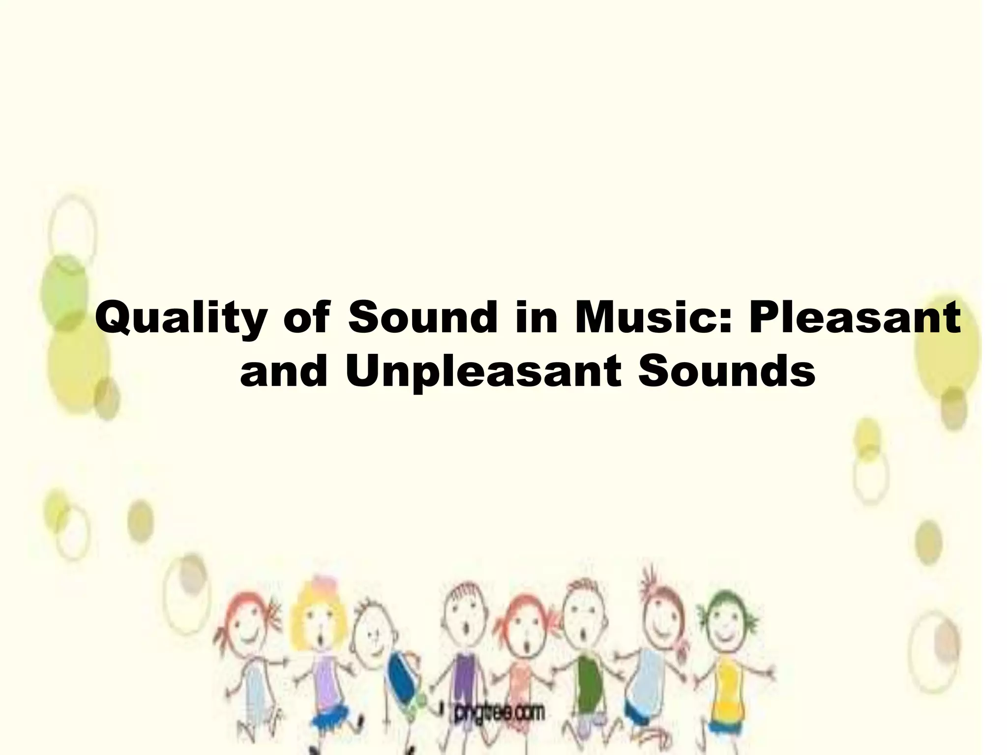 Sounds and Silence | PPTX