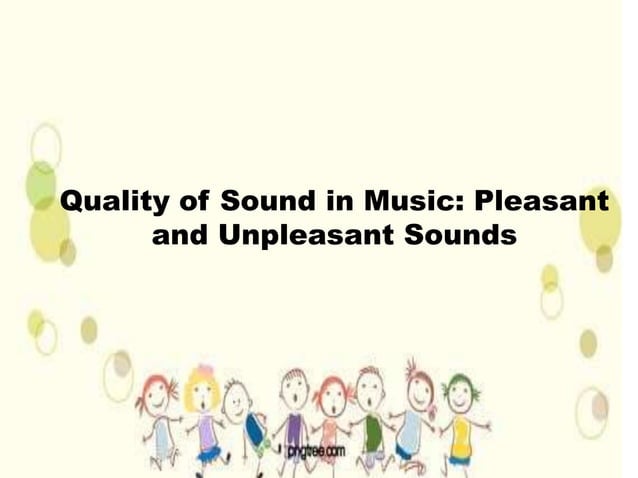 Sounds and Silence | PPTX