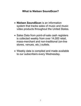 Soundscan Info Packet | DOC