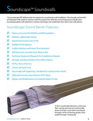 Soundscape Soundwall | PDF | Home Improvement | Home & Garden