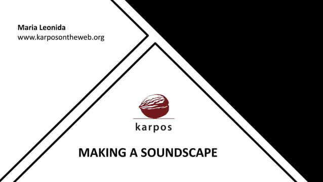 Soundscape | PPT