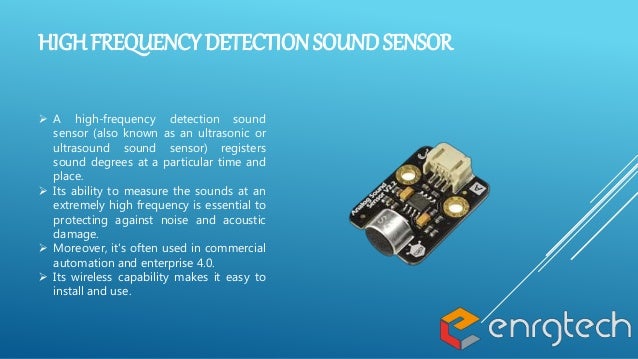 Sound sensors | PPTX