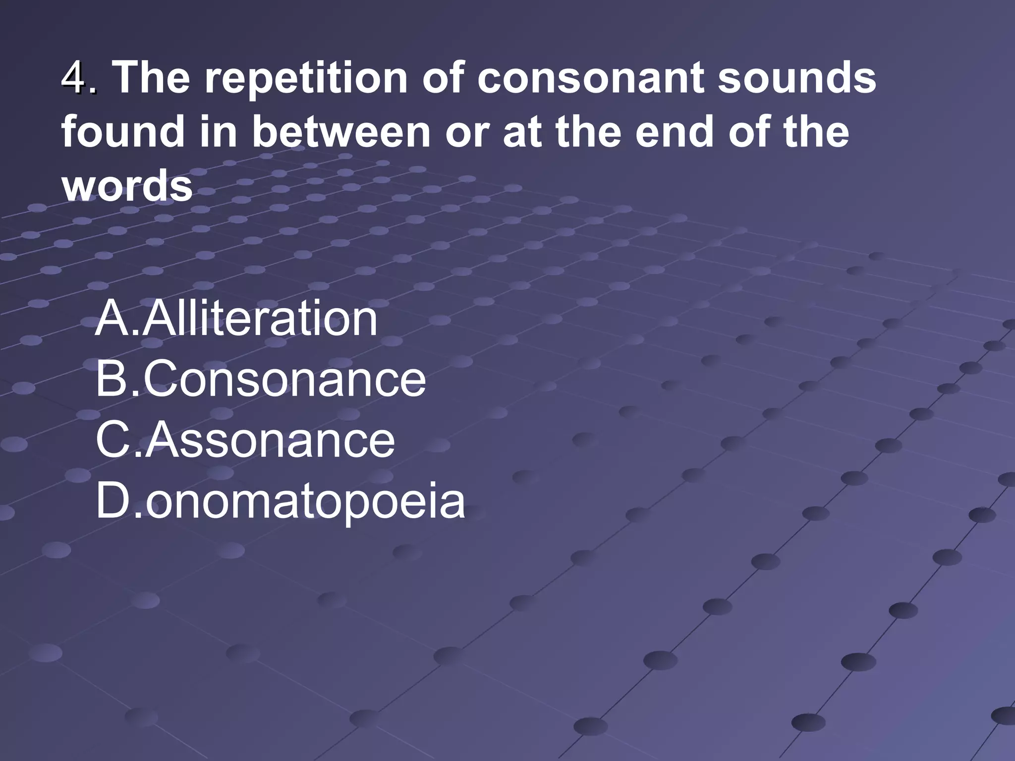 Sounds in Poetry | PPT